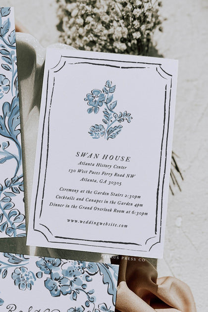 Enclosure Cards – Tagged "Custom Doodle Wedding Invitation"– Citrus Press