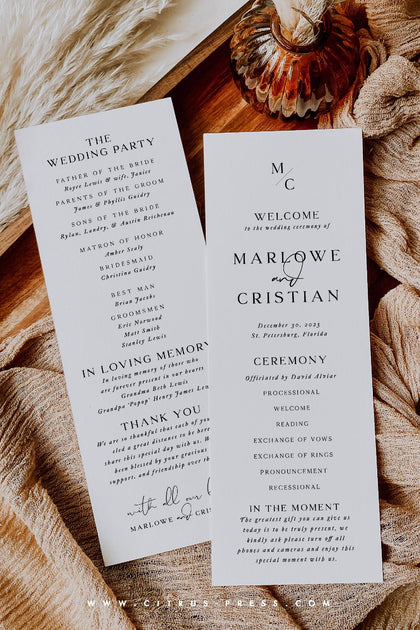 Programs – Tagged "Minimalist invitation"– Citrus Press