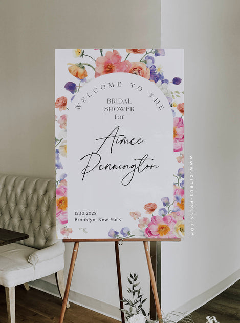 PDF Signage – Tagged "Black and White Wedding Invitation"– Citrus Press