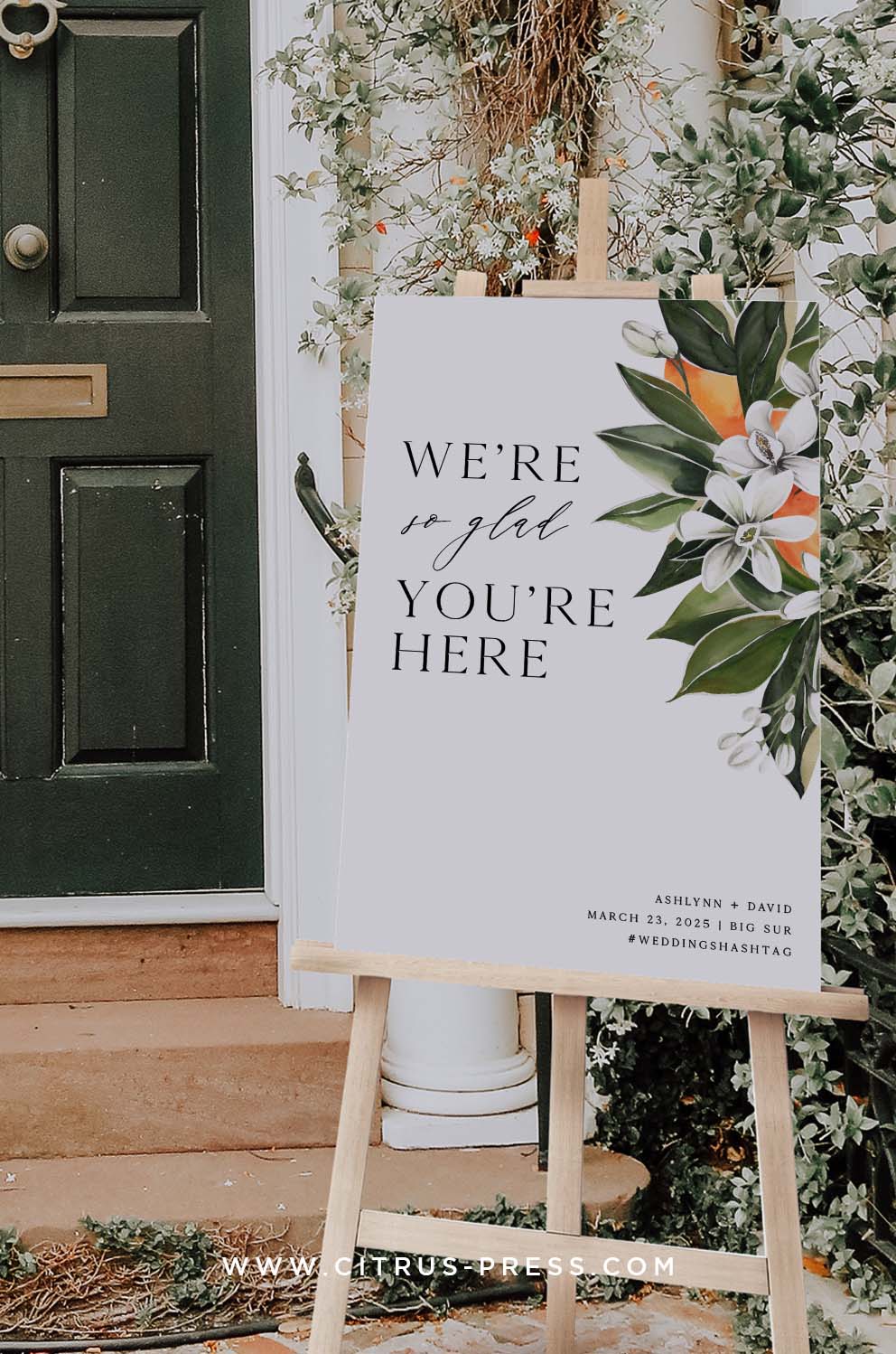 Wedding reception sign board | Beachweddingtips.com