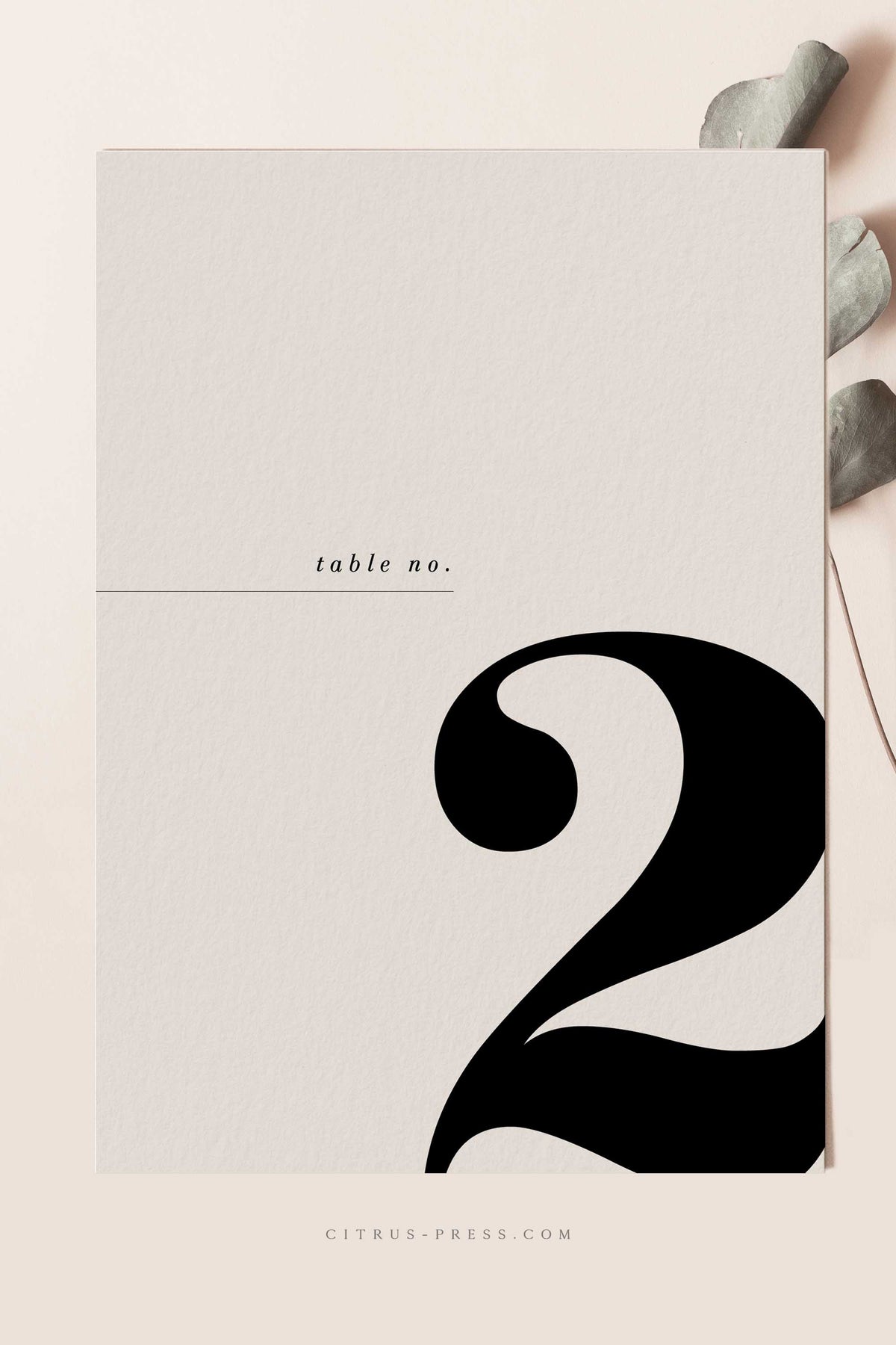 Abstract Table Number – Citrus Press