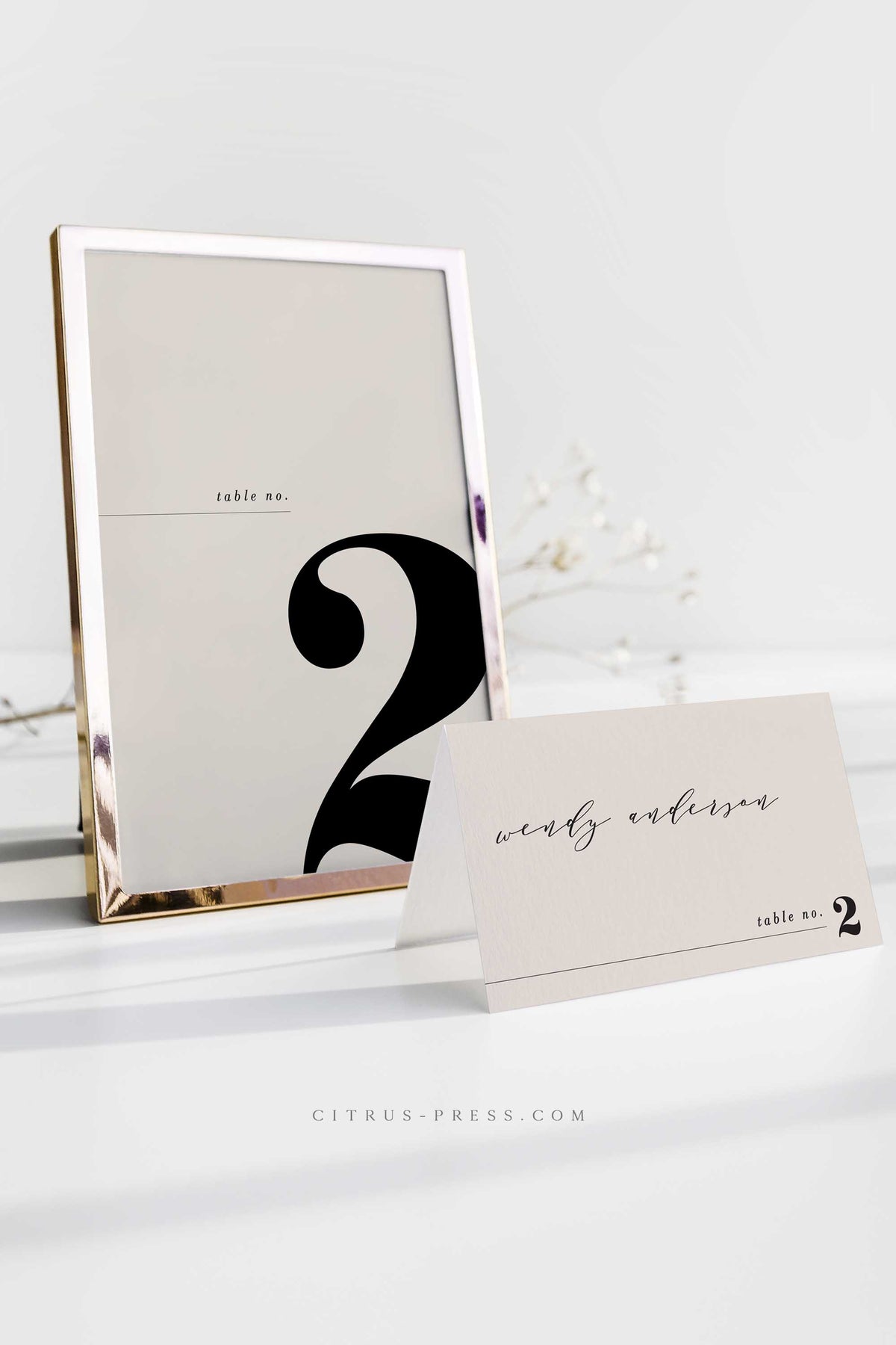 Abstract Table Number – Citrus Press