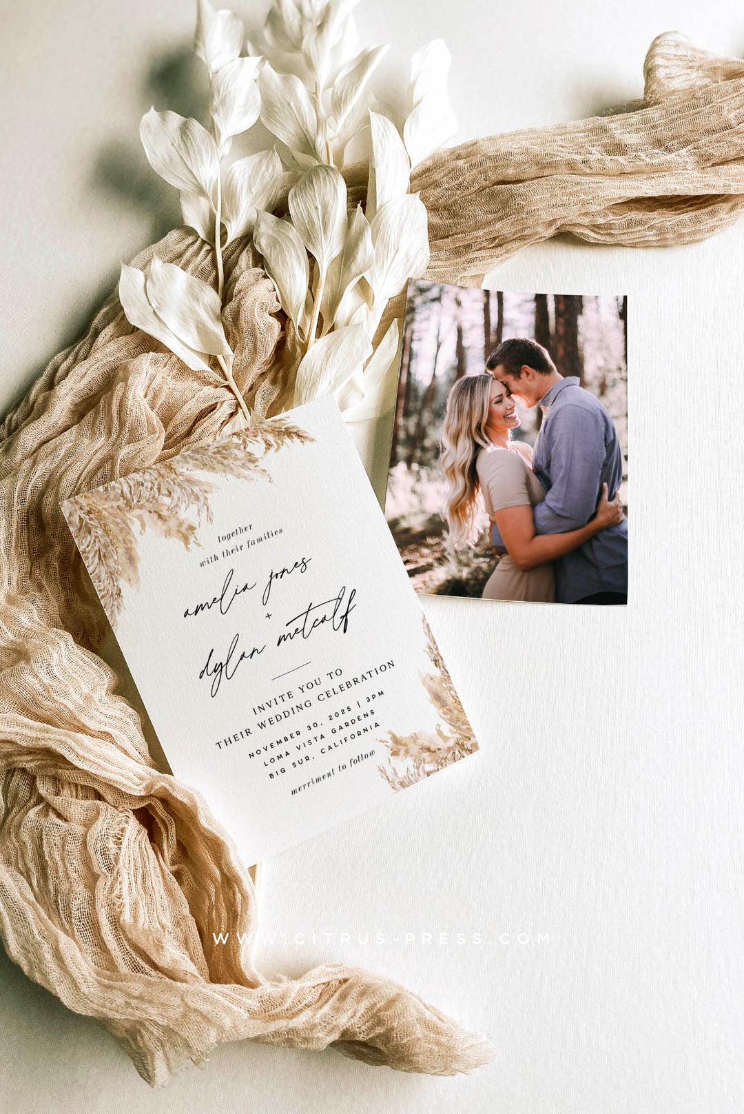 Printable Wedding Invitation Kits