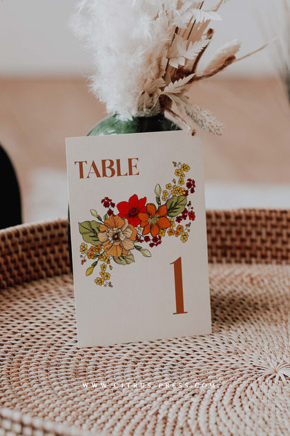 PDF Table Numbers | Signs | Posters – Tagged "Editable template ...